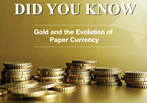 Gold and the evolution of Paper Currency - Geojit Financial Services Blog